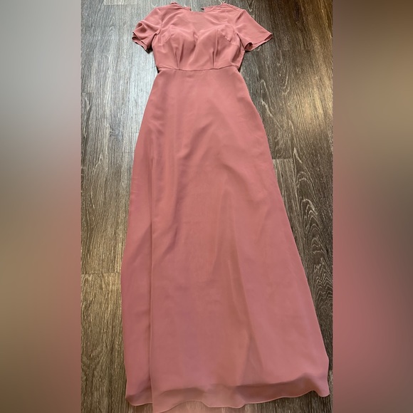 Revelry | Dresses | Nwt Revelry Peony Chiffon Maxi Formal Dress ...